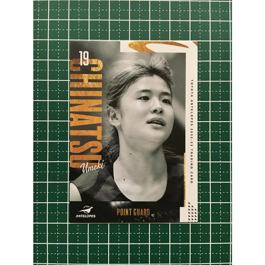★女子バスケットボール Wリーグ トヨタ自動車アンテロープス 2022-23 #40 梅木千夏 レギュラーカード★ :ANTELOPES-2022-23-040:カードショップ テソーロ ...