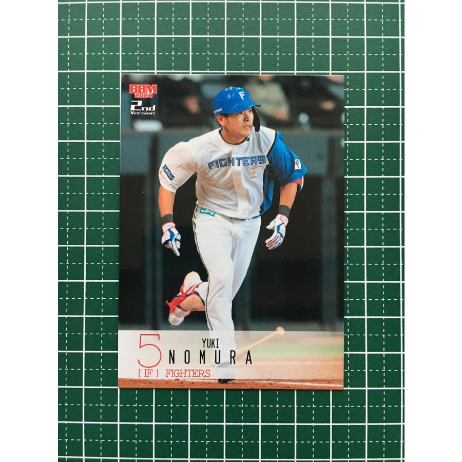 ★BBM 2024 2nd バージョン #583 野村佑希[北海道日本ハムファイターズ]レギュラーカード★ : カードショップ テソーロ ...