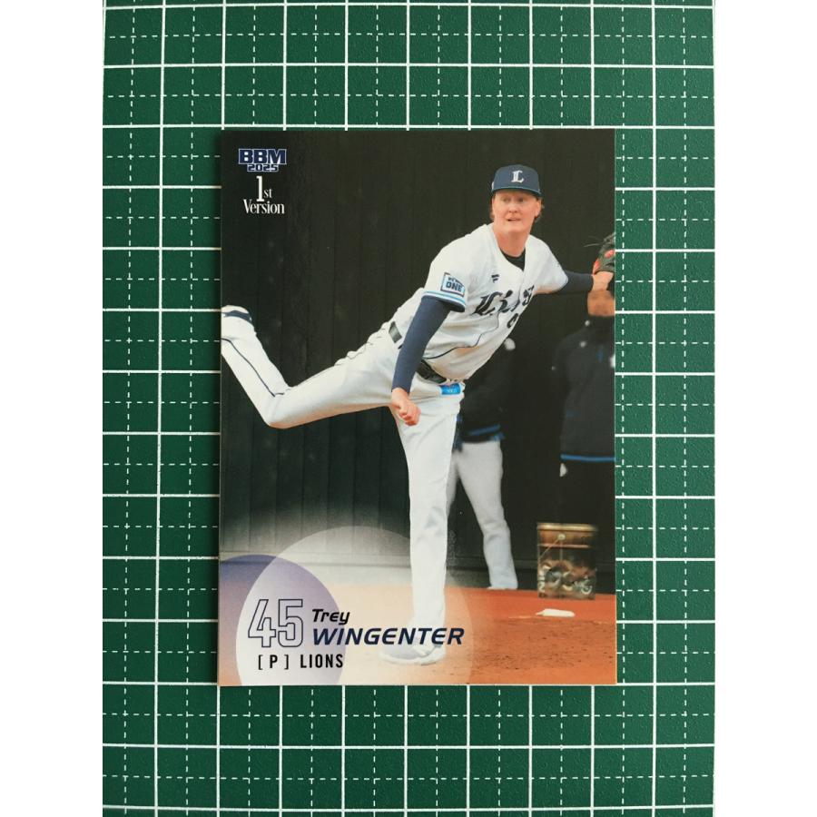 ★BBM 2025 1st バージョン #304 トレイ・ウィンゲンター[埼玉西武ライオンズ]レギュラーカード★ : カードショップ テソーロ ヤフー店 - 通販 - Yahoo!ショッピング