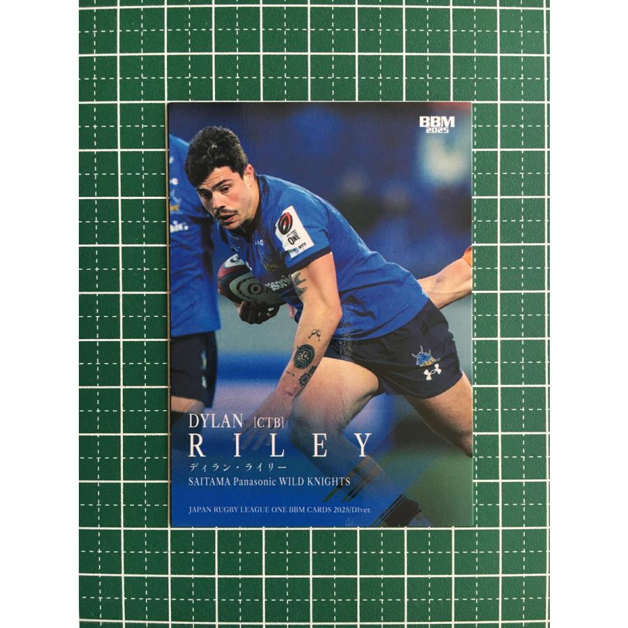 ★BBM ジャパンラグビー リーグワン 2025/D1ver. #LO27 ディラン・ライリー[埼玉パナソニックワイルドナイツ]レギュラー ...