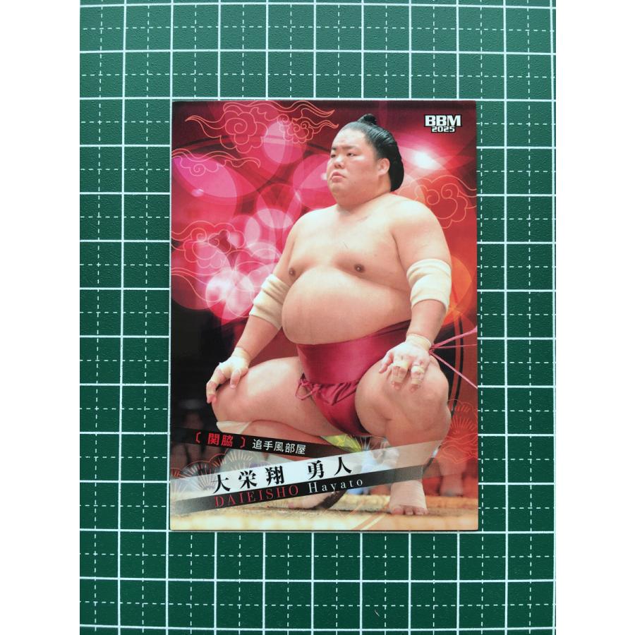 ★BBM 2025 大相撲 #06 大栄翔勇人[関脇／追手風部屋]レギュラーカード★ : カードショップ テソーロ ヤフー店 - 通販 - Yahoo!ショッピング