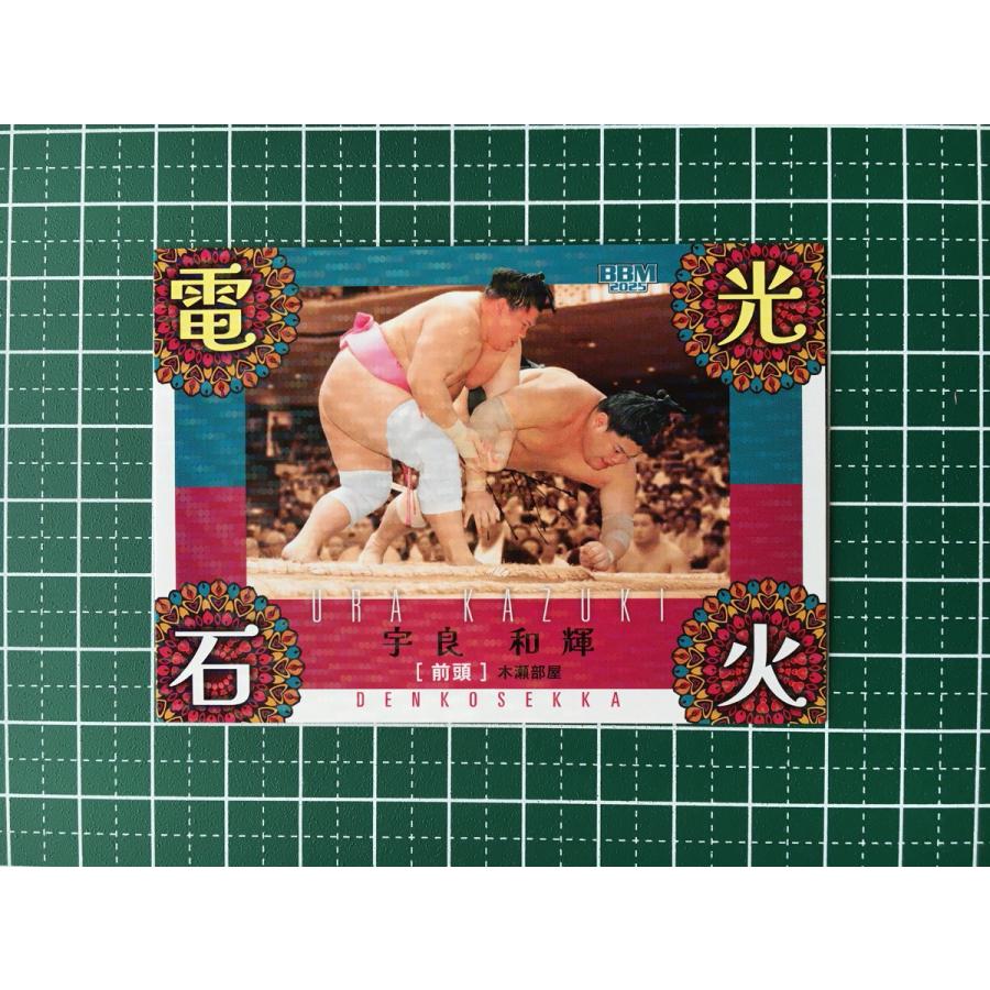 ★BBM 2025 大相撲 #77 宇良和輝／電光石火[前頭／木瀬部屋]サブセットカード「縁起物」キラカード版★ : カードショップ テソーロ ヤフー店 - 通販 - Yahoo!ショッピング