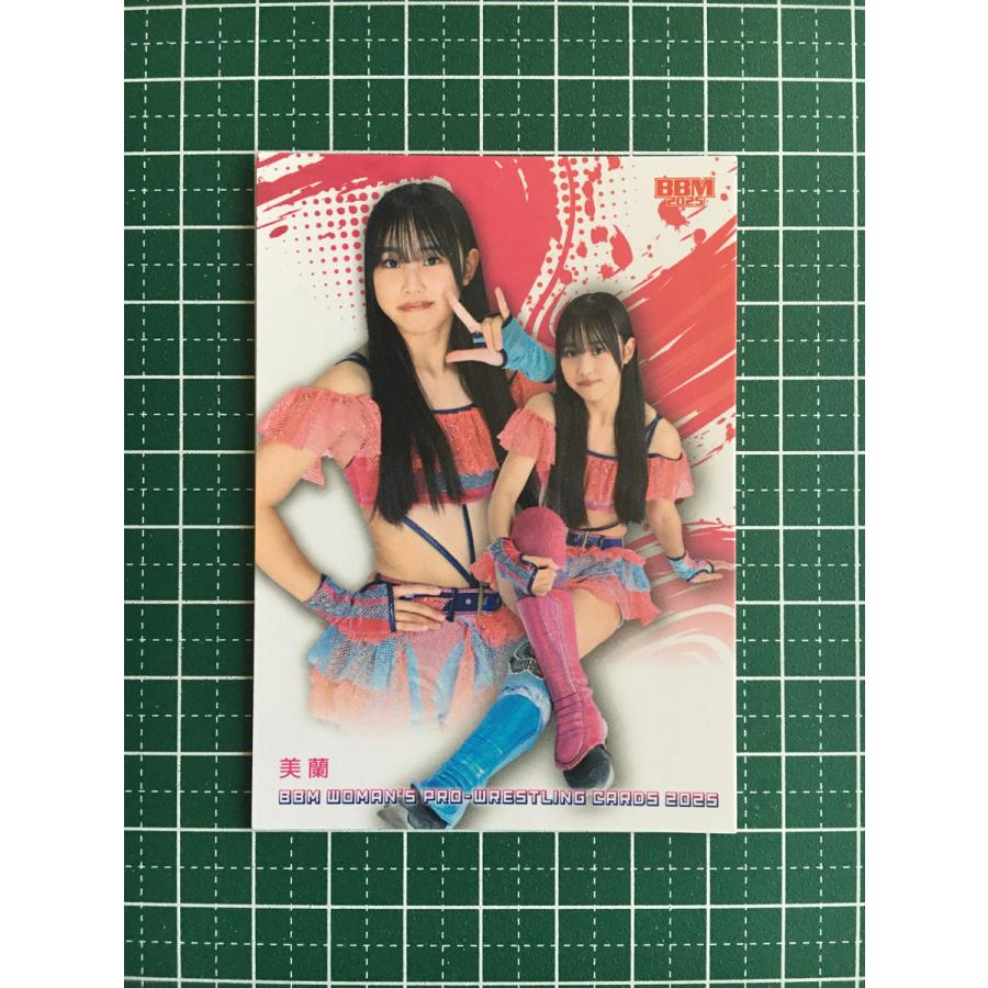 ★BBM 2025 女子プロレスカード #134 美蘭[ワールド女子プロレス・ディアナ]レギュラーカード「現役選手」★ : カードショップ テソーロ ヤフー店 - 通販 - Yahoo!ショッピング