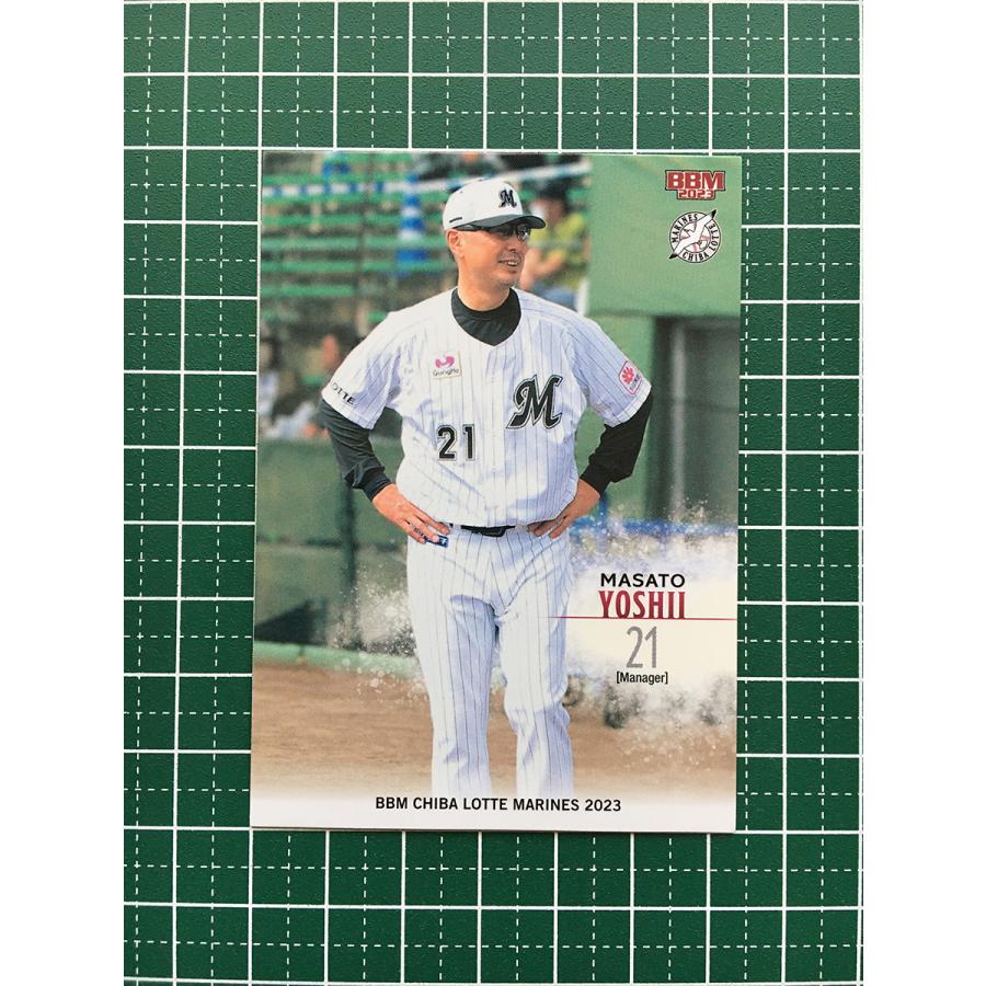 ★BBM 2023 ベースボールカード #M01 吉井理人[千葉ロッテマリーンズ]レギュラーカード★ : カードショップ テソーロ ヤフー店 - 通販 - Yahoo!ショッピング