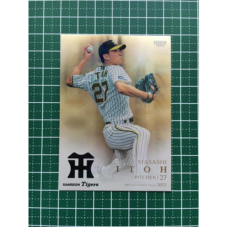 ★BBM 2023 ベースボールカード #T11 伊藤将司[阪神タイガース]レギュラーカード 金紙ホロPP版 100枚限定「027/100」ジャージーNo.★ : カードショップ テソーロ ...