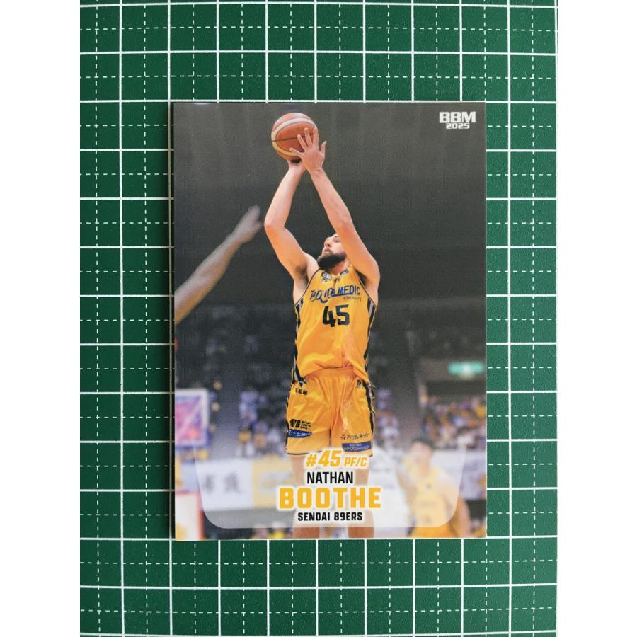 ★BBM B.LEAGUE 2024-25 FAST BREAK 1st HALF #006 ネイサン・ブース[仙台89ERS]レギュラーカード★ : カードショップ テソーロ ヤフー店 ...