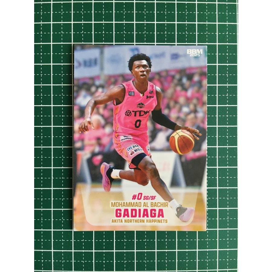 ★BBM B.LEAGUE 2024-25 FAST BREAK 1st HALF #007 ガディアガ・モハマド・アルバシール[秋田ノーザンハピネッツ]レギュラーカード★ : bleague ...
