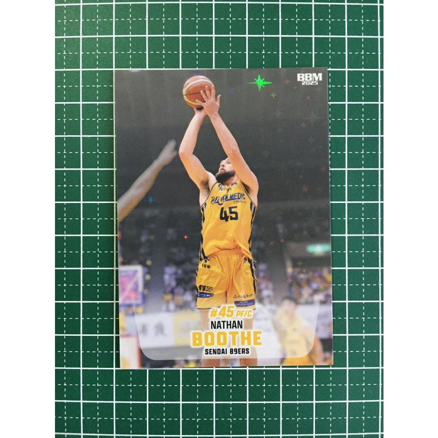 ★BBM B.LEAGUE 2024-25 FAST BREAK 1st HALF #006 ネイサン・ブース[仙台89ERS]レギュラーカード キラパラレル版★ : カードショップ テソーロ ...