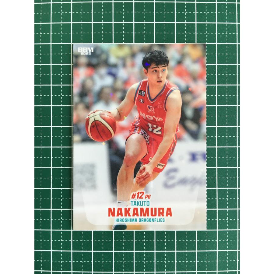 ★BBM B.LEAGUE 2024-25 FAST BREAK 1st HALF #062 中村拓人[広島ドラゴンフライズ]レギュラーカード キラパラレル版★ : カードショップ テソーロ ...