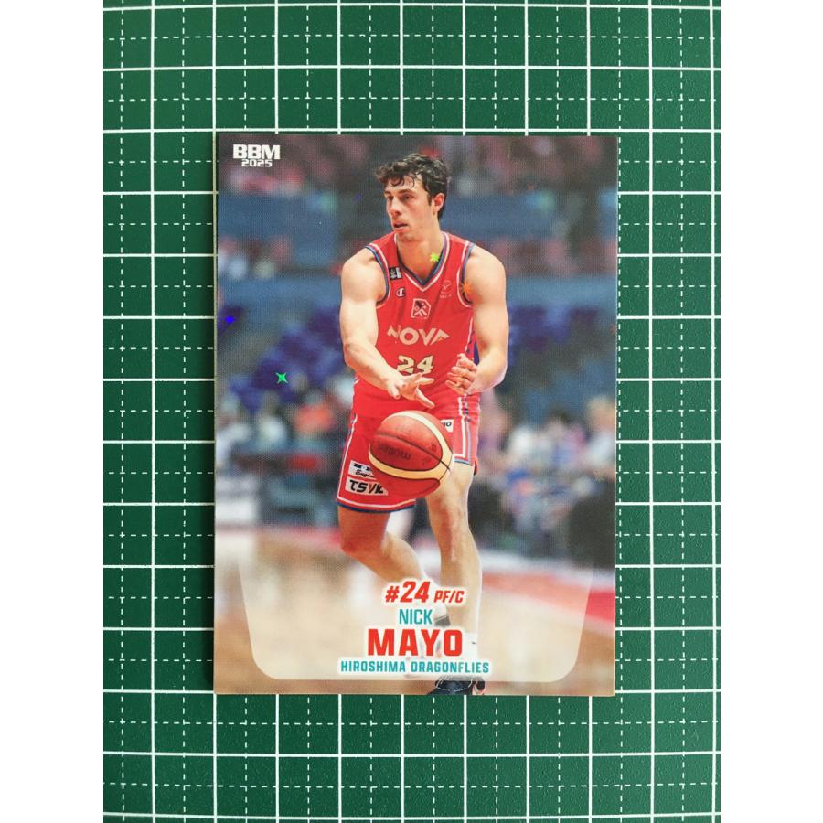 ★BBM B.LEAGUE 2024-25 FAST BREAK 1st HALF #063 ニック・メイヨ[広島ドラゴンフライズ]レギュラーカード キラパラレル版★ : カードショップ テ ...