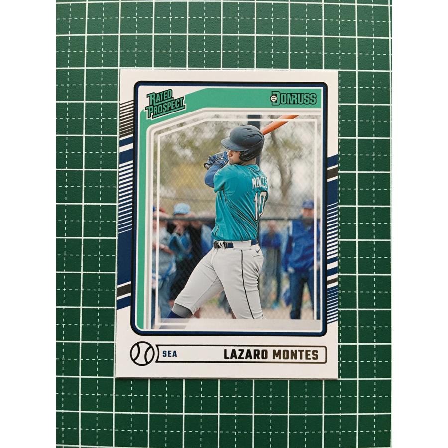 ★PANINI MLB 2024 DONRUSS #143 LAZARO MONTES[SEATTLE MARINERS]ベースカード ...