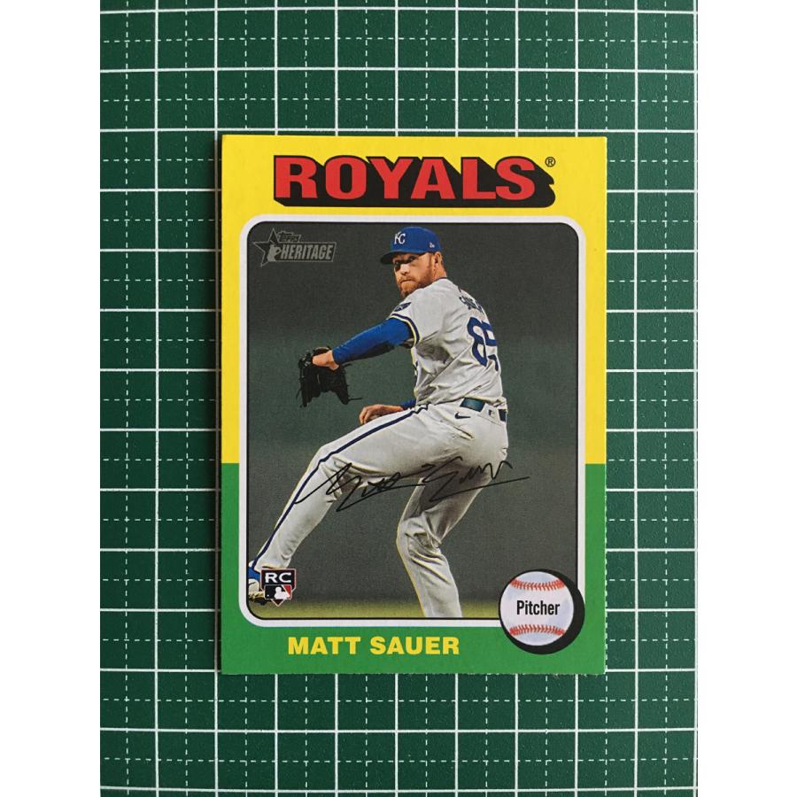 ★TOPPS MLB 2024 HERITAGE HIGH NUMBER #659 MATT SAUER[KANSAS CITY ROYALS ...