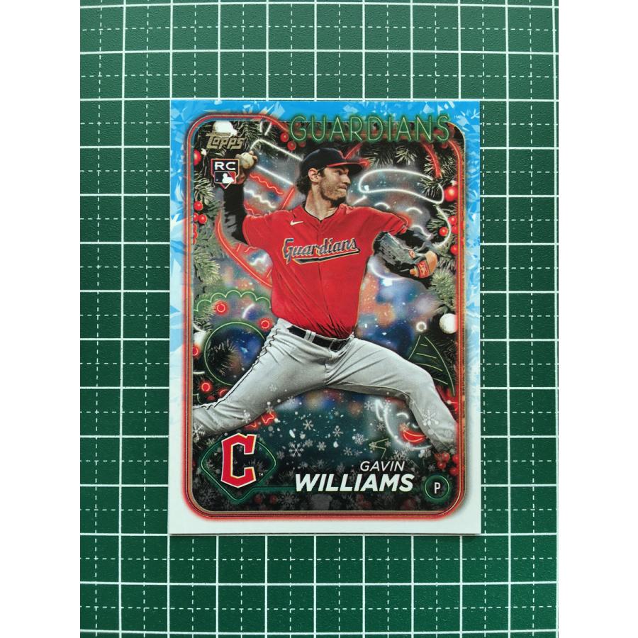 ★TOPPS MLB 2024 HOLIDAY #H173 GAVIN WILLIAMS[CLEVELAND GUARDIANS]ベースカード「BASE」ルーキー「RC」★ : カードショップ ...