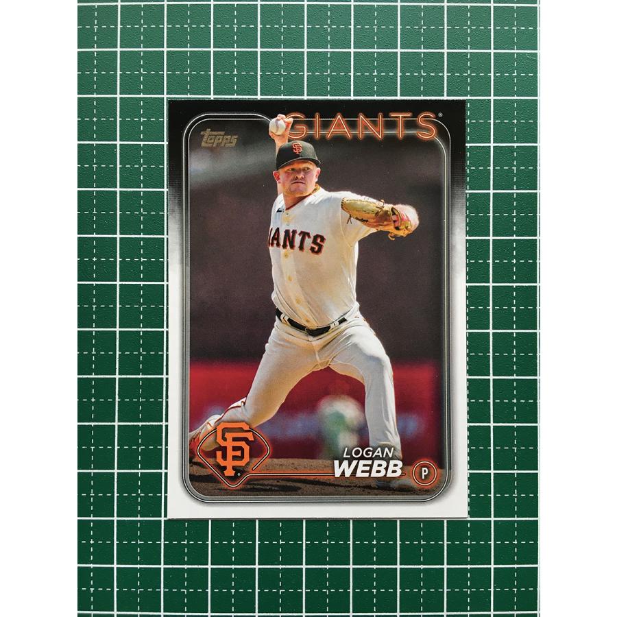 ★TOPPS MLB 2024 SERIES 1 #4 LOGAN WEBB[SAN FRANCISCO GIANTS]ベースカード「BASE」★ : カードショップ テソーロ ヤフー店 ...