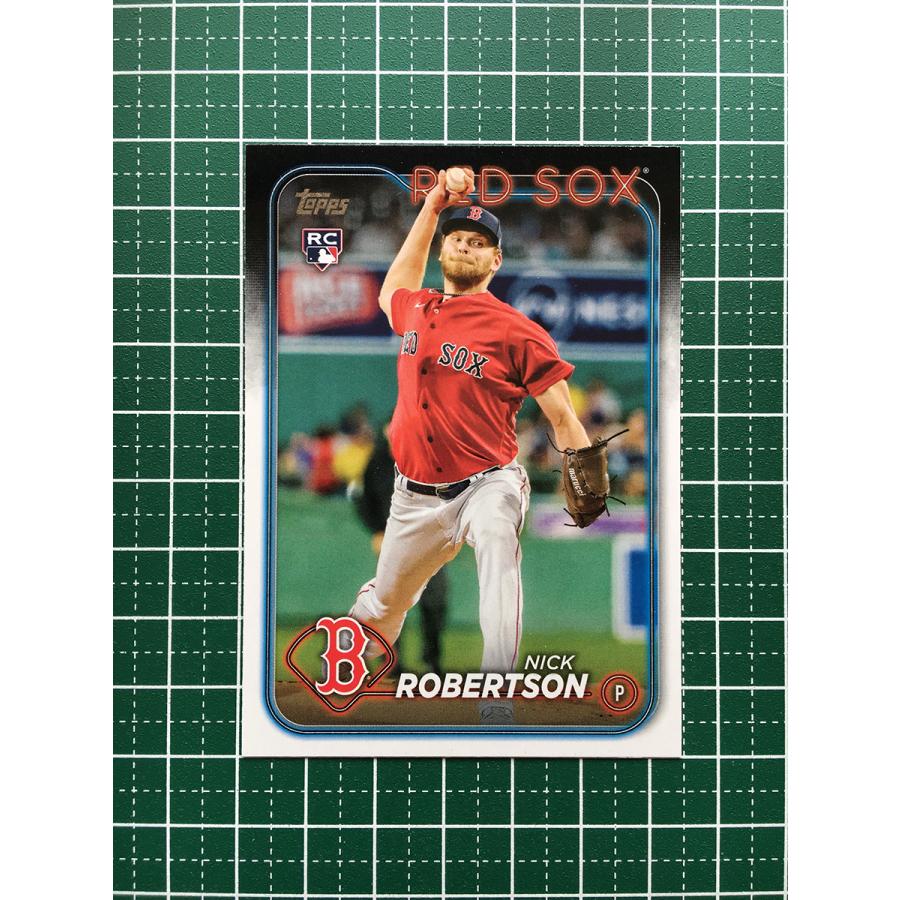 ★TOPPS MLB 2024 SERIES 1 #13 NICK ROBERTSON[BOSTON RED SOX]ベースカード「BASE ...