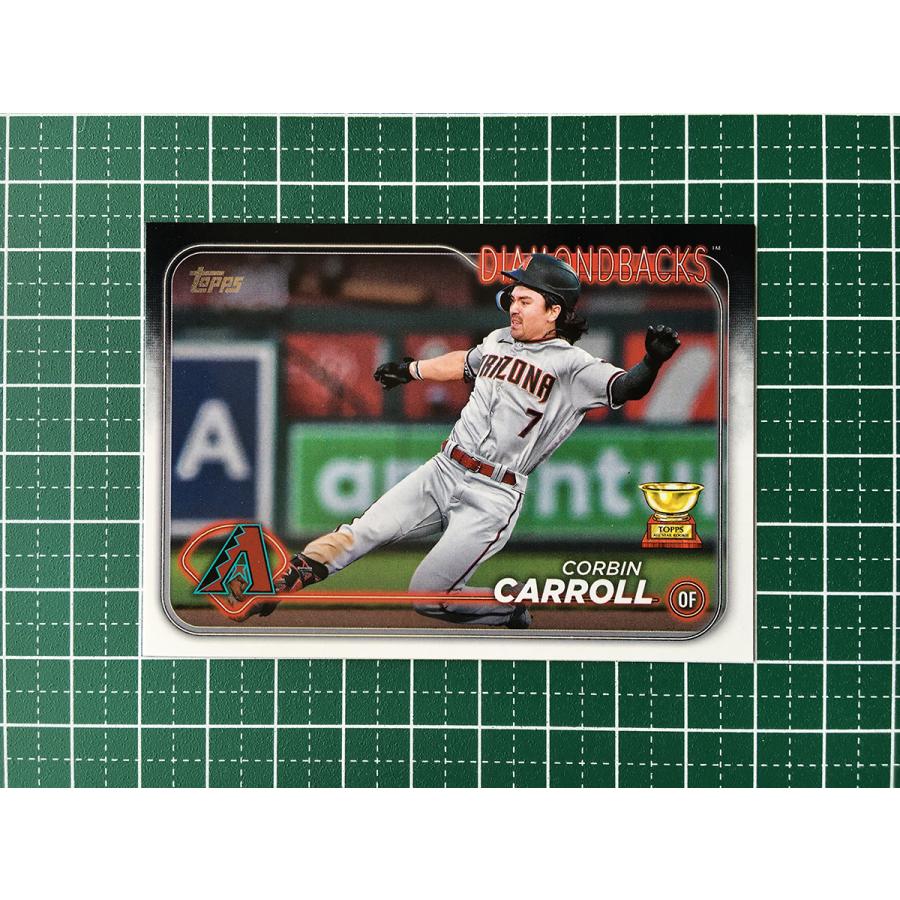 ★TOPPS MLB 2024 SERIES 1 #156 CORBIN CARROLL[ARIZONA DIAMONDBACKS]ベース ...