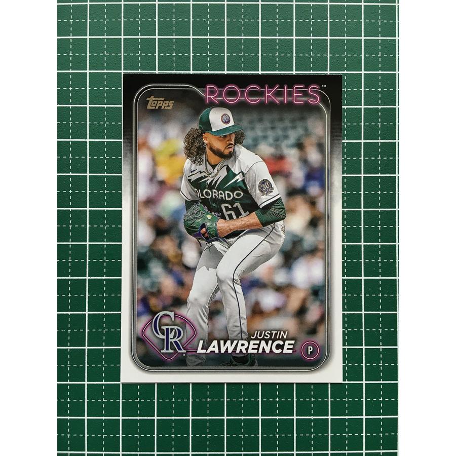 ★TOPPS MLB 2024 SERIES 1 #259 JUSTIN LAWRENCE[COLORADO ROCKIES]ベースカード ...