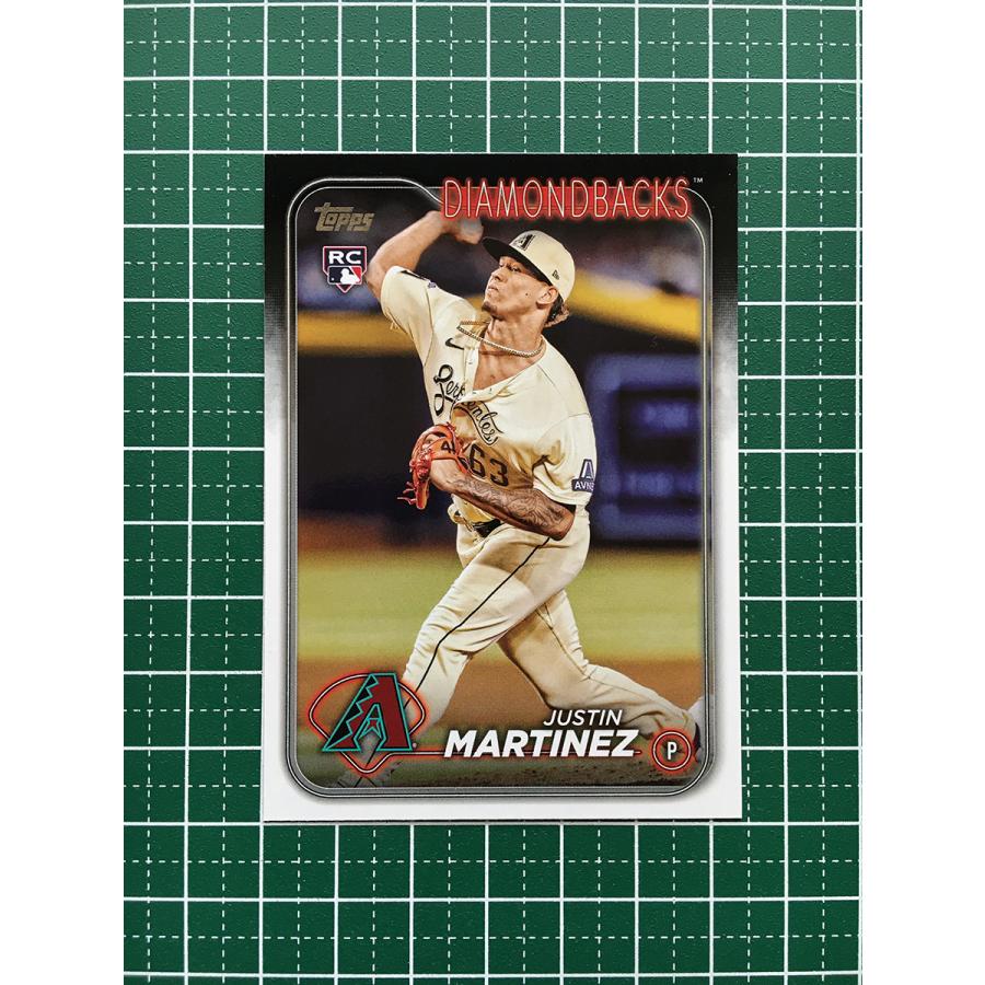 ★TOPPS MLB 2024 SERIES 1 #325 JUSTIN MARTINEZ[ARIZONA DIAMONDBACKS]ベース ...