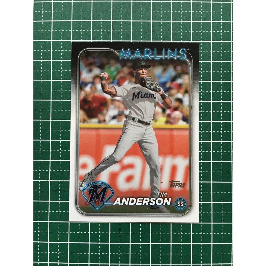 ★TOPPS MLB 2024 SERIES 2 #560 TIM ANDERSON[MIAMI MARLINS]ベースカード「BASE ...
