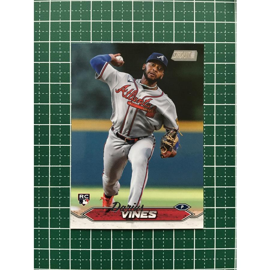 ★TOPPS MLB 2024 STADIUM CLUB #95 DARIUS VINES[ATLANTA BRAVES]ベースカード ...