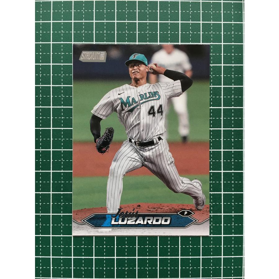 ★TOPPS MLB 2024 STADIUM CLUB #134 JESUS LUZARDO[MIAMI MARLINS]ベースカード ...