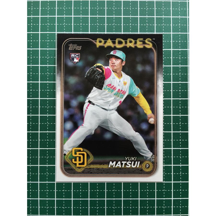 ★TOPPS MLB 2024 UPDATE #US8 松井裕樹／YUKI MATSUI[SAN DIEGO PADRES]ベースカード「BASE」ルーキー「RC」★ : カードショップ テ ...