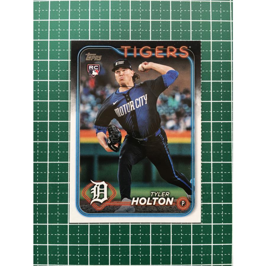 ★TOPPS MLB 2024 UPDATE #US33 TYLER HOLTON[DETROIT TIGERS]ベースカード「BASE ...