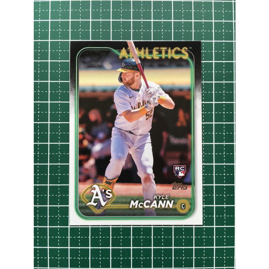 ★TOPPS MLB 2024 UPDATE #US37 KYLE MCCANN[OAKLAND ATHLETICS]ベースカード「BASE ...