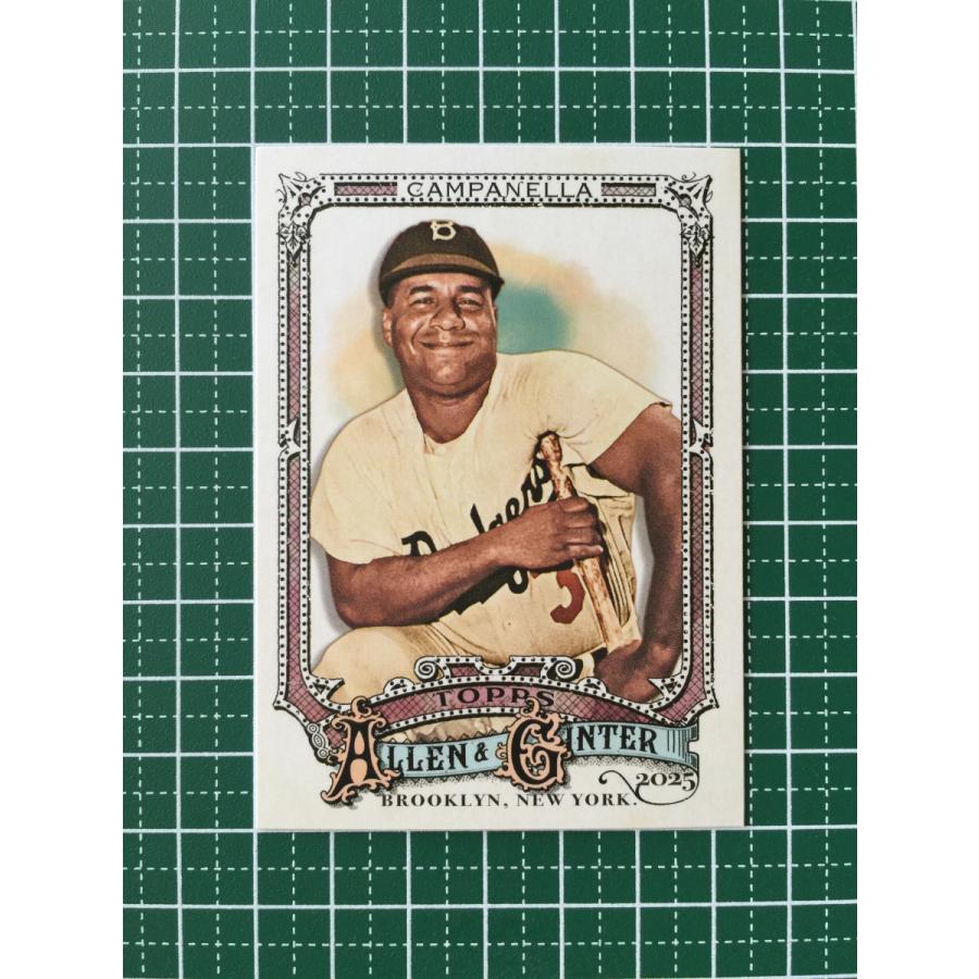 ★TOPPS MLB 2025 ALLEN & GINTER #22 ROY CAMPANELLA[BROOKLYN DODGERS]ベース ...