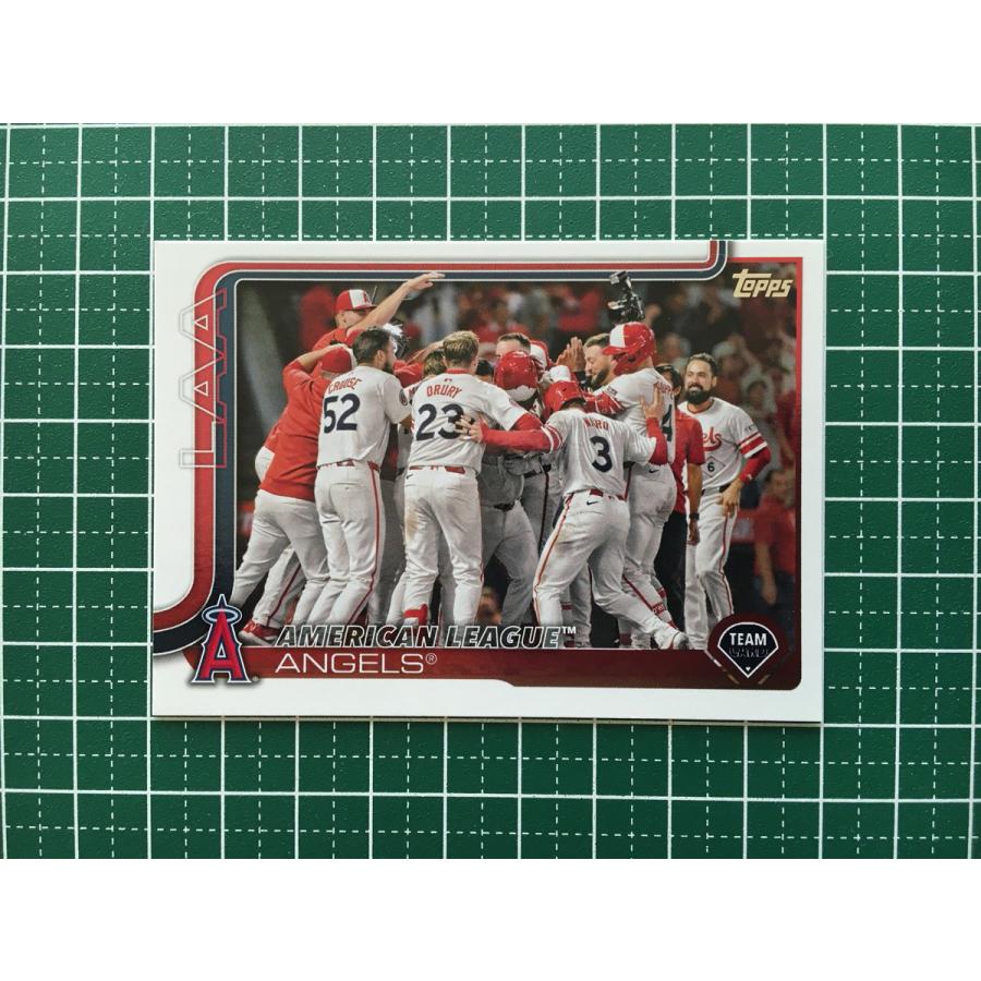 ★TOPPS MLB 2025 SERIES 1 #85 TEAM CARD／ANGEL STADIUM[LOS ANGELES ANGELS ...