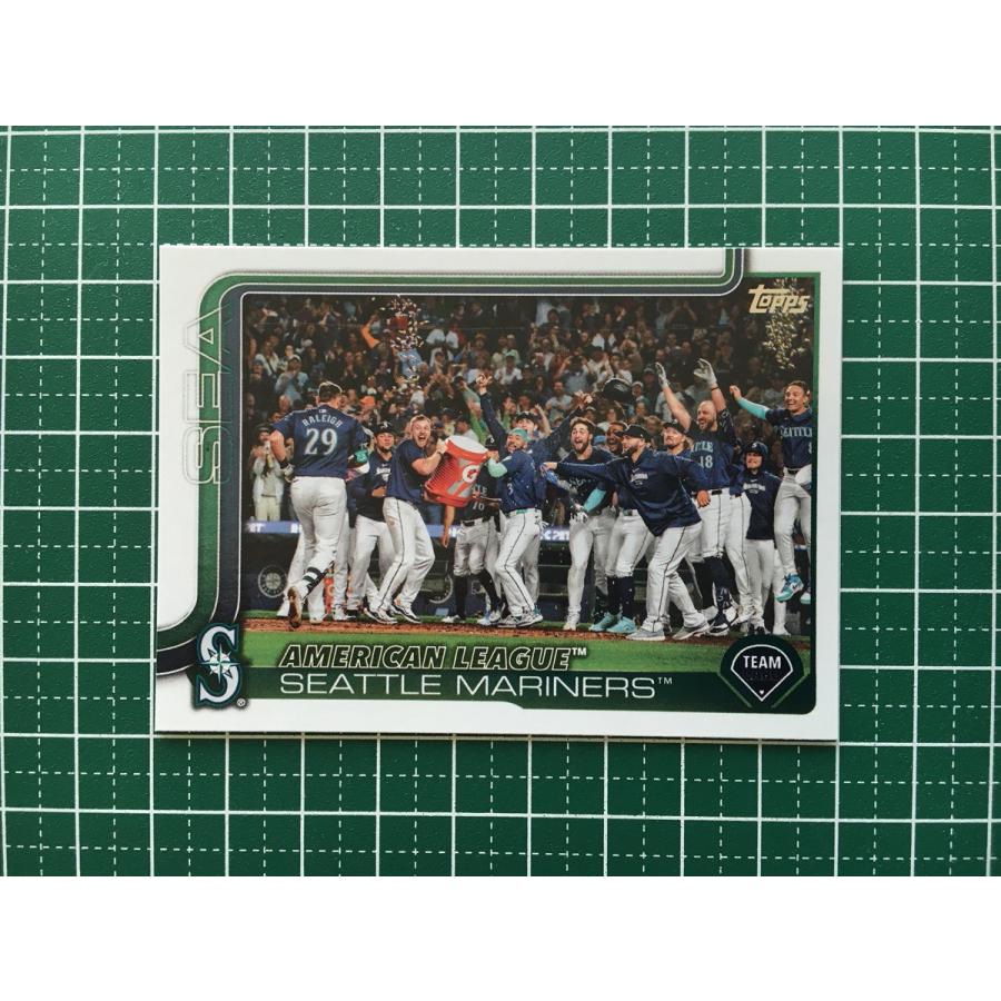 ★TOPPS MLB 2025 SERIES 1 #96 TEAM CARD／T-MOBILE PARK[SEATTLE MARINERS ...
