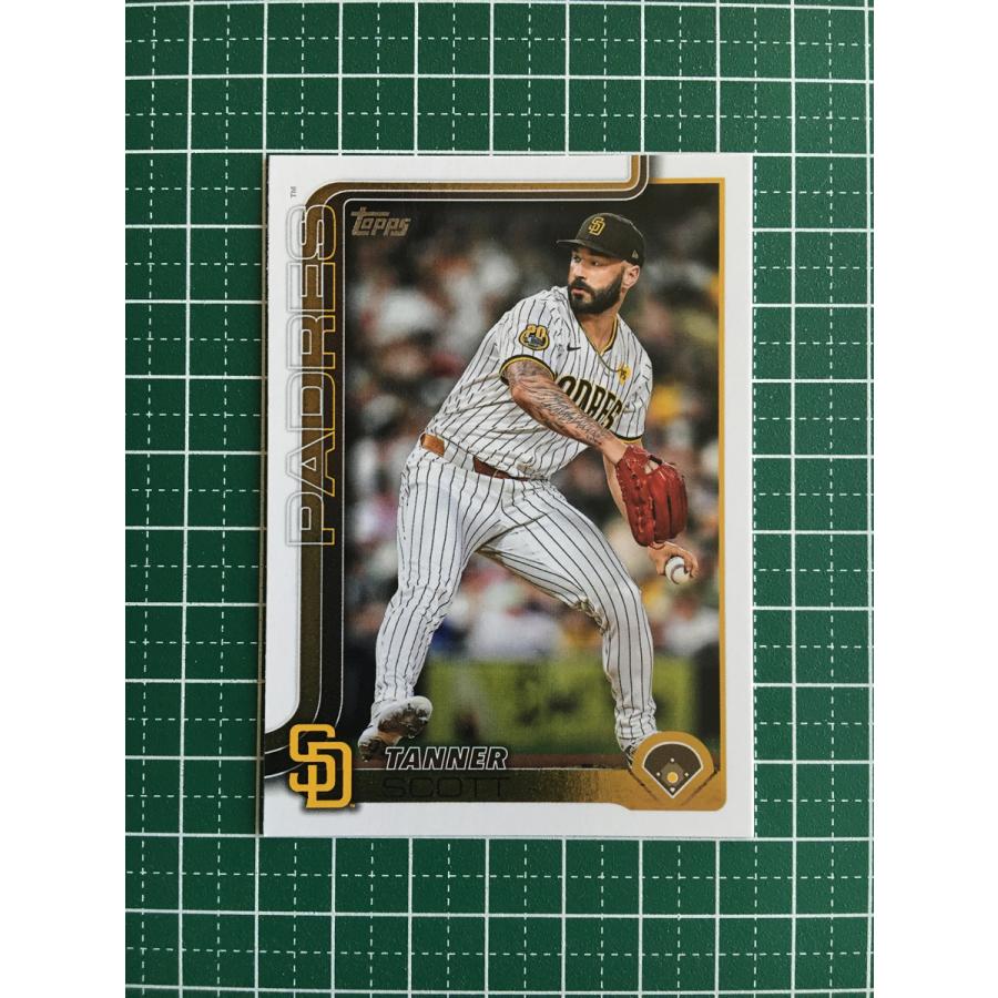 ★TOPPS MLB 2025 SERIES 1 #162 TANNER SCOTT[SAN DIEGO PADRES]ベースカード「BASE ...