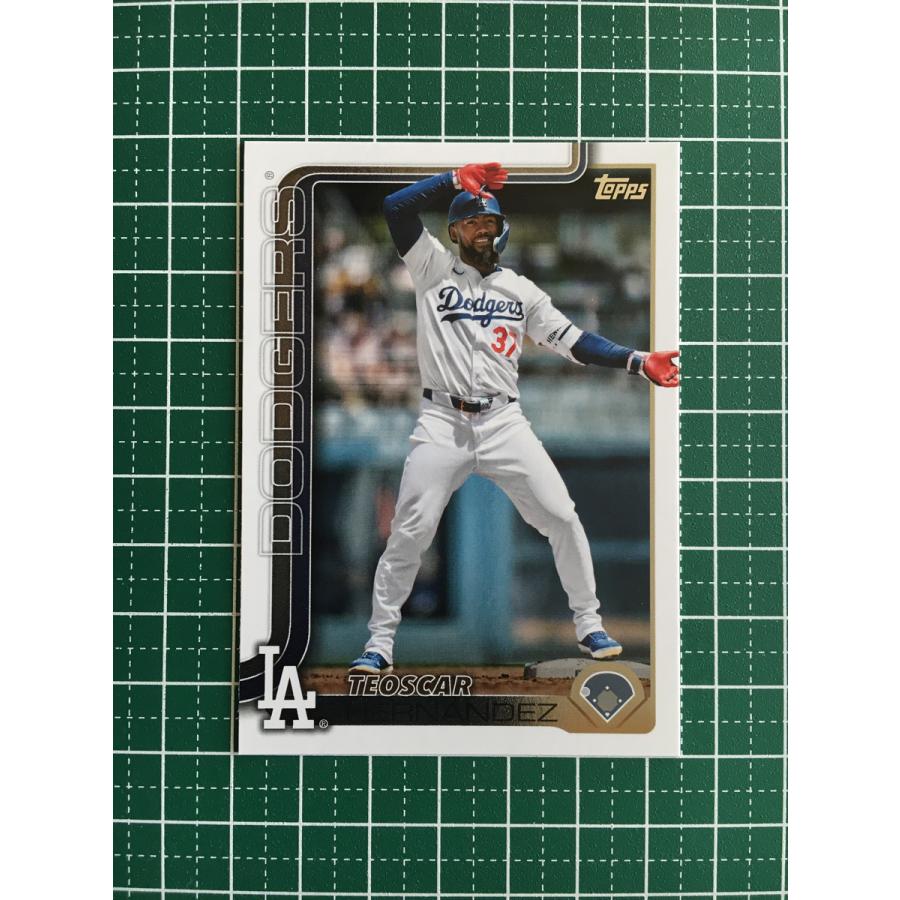 ★TOPPS MLB 2025 SERIES 1 #176 TEOSCAR HERNANDEZ[LOS ANGELES DODGERS]ベースカード「BASE」★ : カードショップ テソーロ ...