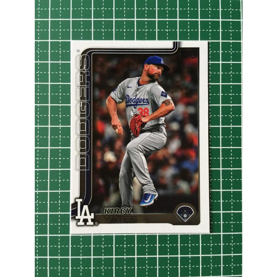 ★TOPPS MLB 2025 SERIES 2 #397 KIRBY YATES[LOS ANGELES DODGERS]ベースカード ...