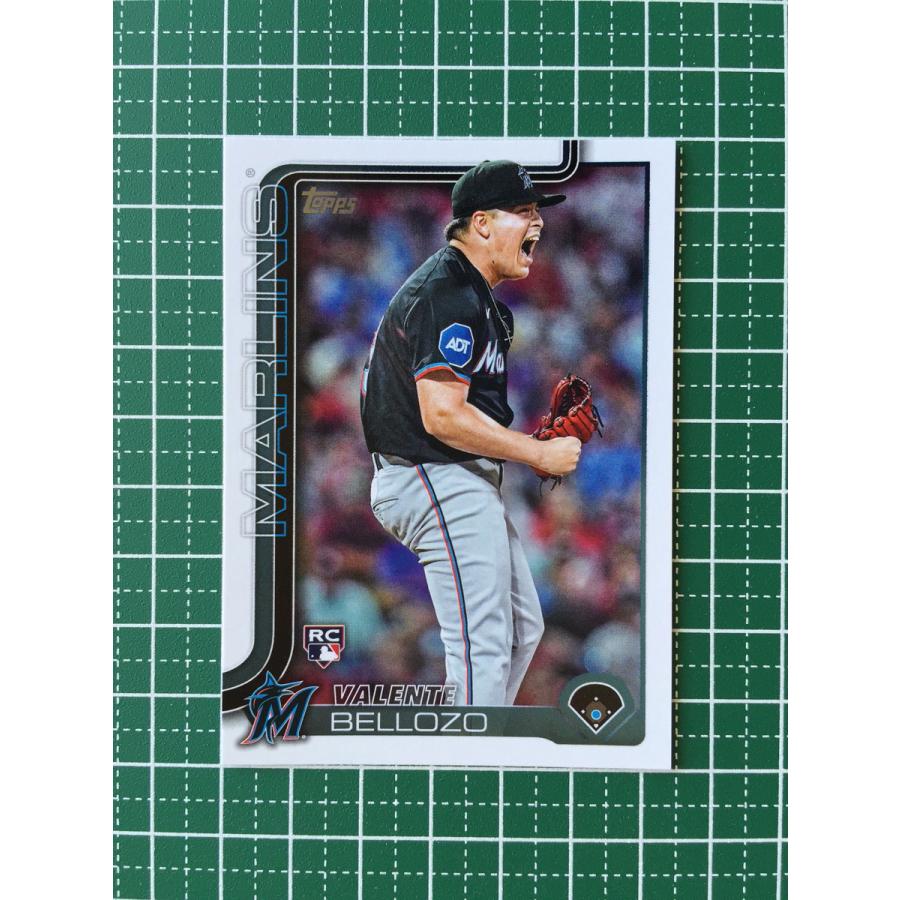 ★TOPPS MLB 2025 SERIES 2 #458 VALENTE BELLOZO[MIAMI MARLINS]ベースカード「BASE ...