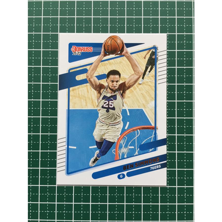 ★PANINI 2021-22 NBA DONRUSS #5 BEN SIMMONS[PHILADELPHIA 76ERS]ベースカード ...