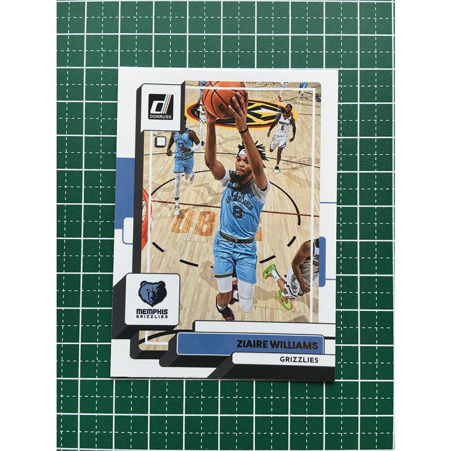 ★PANINI 2022-23 NBA DONRUSS #160 ZIAIRE WILLIAMS[MEMPHIS GRIZZLIES]ベース ...