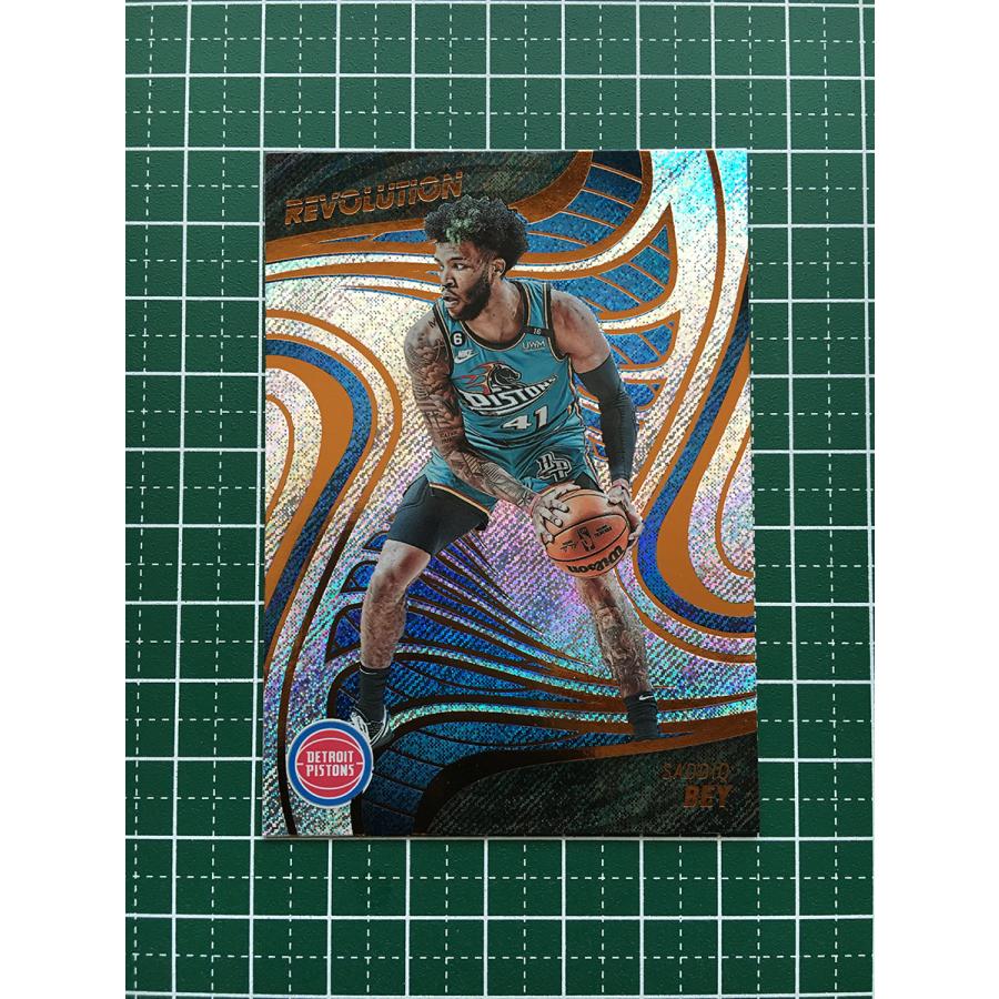 ★PANINI 2022-23 NBA REVOLUTION #7 SADDIQ BEY[DETROIT PISTONS]ベースカード ...