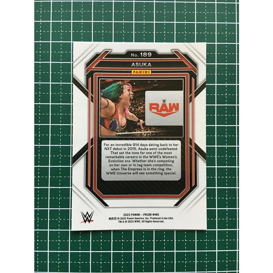 ★PANINI 2023 PRIZM WWE WRESTLING #189 アスカ／明日華／ASUKA[RAW]ベースカード「VERTICAL」★ : カードショップ テソーロ ヤフー店 ...