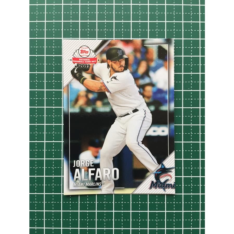 ★TOPPS MLB 2019 NATIONAL BASEBALL CARD DAY #15 JORGE ALFARO[MIAMI ...