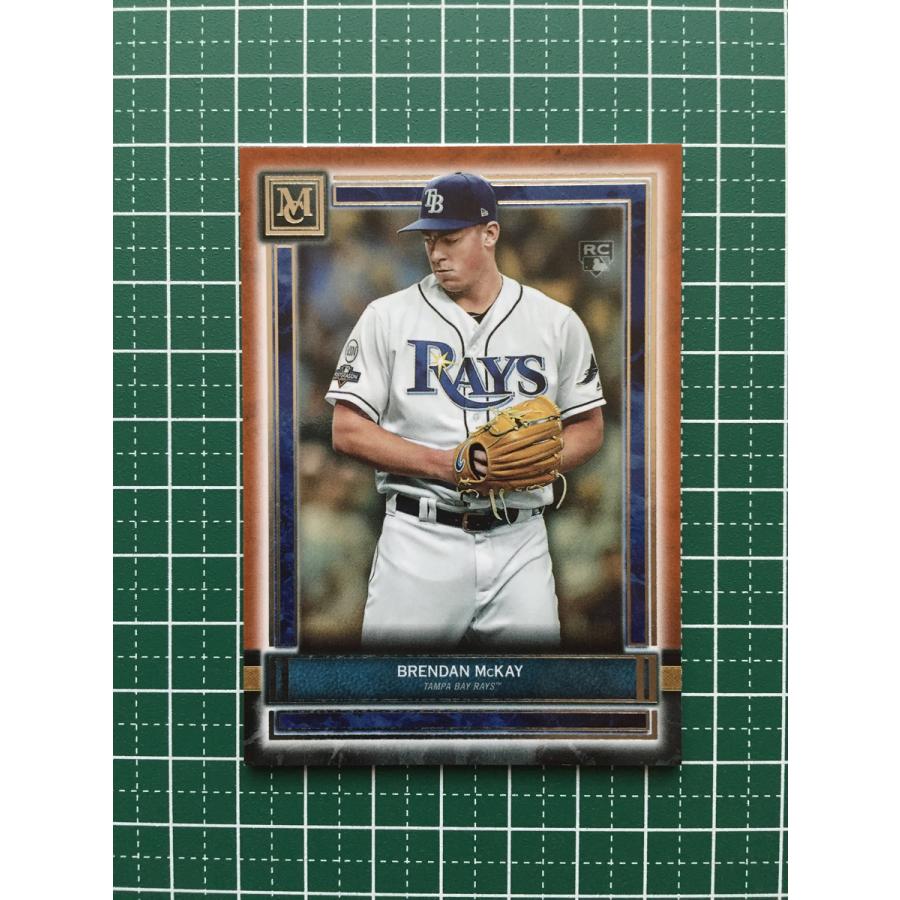★TOPPS MLB 2020 MUSEUM COLLECTION #83 BRENDAN MCKAY[TAMPA BAY RAYS]ベース ...