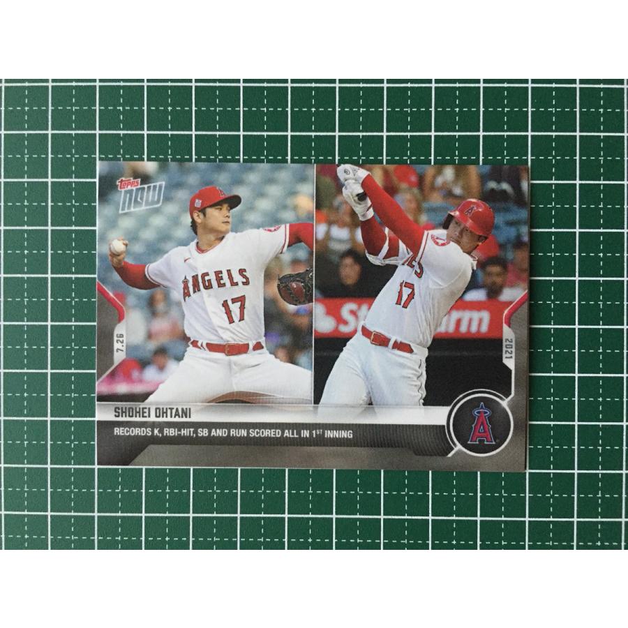 ★TOPPS MLB 2021 TOPPS NOW #556 大谷翔平／SHOHEI OHTANI[LOS ANGELES ANGELS]24 ...