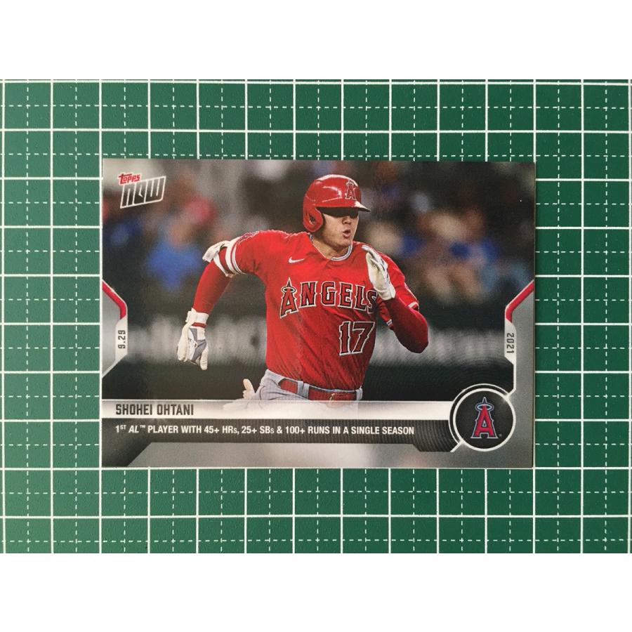 ★TOPPS MLB 2021 TOPPS NOW #878 大谷翔平／SHOHEI OHTANI[LOS ANGELES ANGELS]24 ...