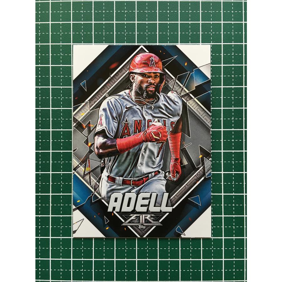 ★TOPPS MLB 2022 FIRE #53 JO ADELL[LOS ANGELES ANGELS]ベースカード「BASE ...