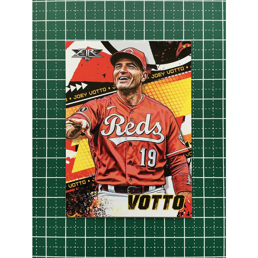 ★TOPPS MLB 2022 FIRE #100 JOEY VOTTO[CINCINNATI REDS]ベースカード「BASE ...