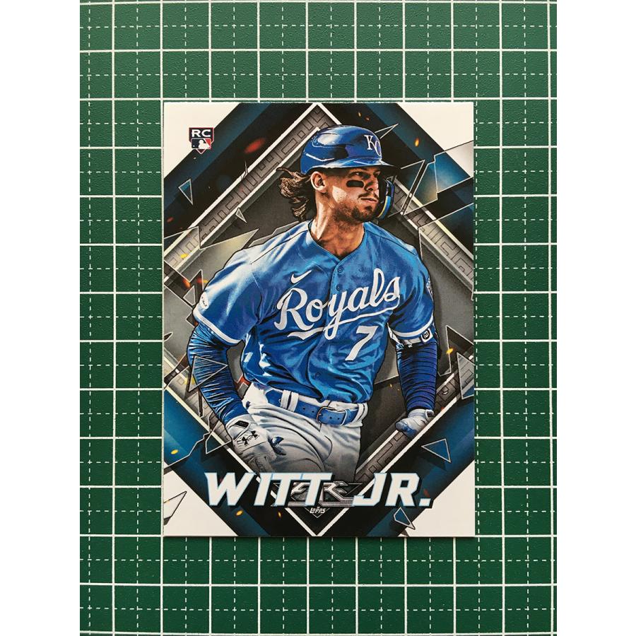 ★TOPPS MLB 2022 FIRE #198 BOBBY WITT JR.[KANSAS CITY ROYALS]ベースカード「BASE ...