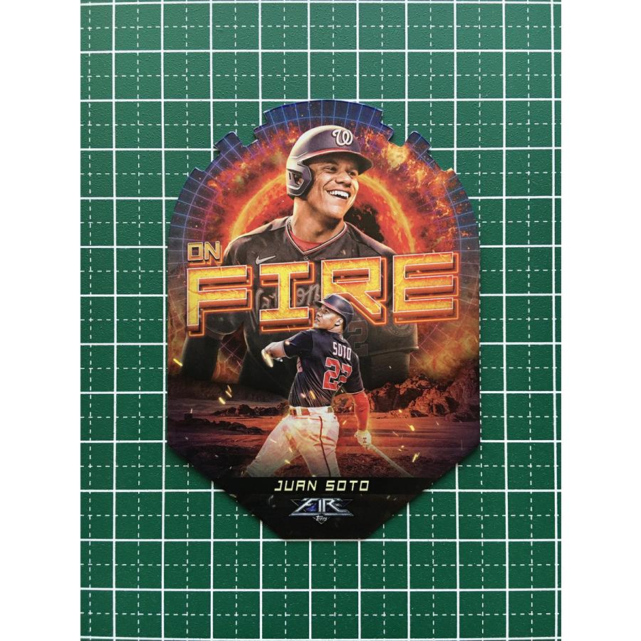 ★TOPPS MLB 2022 FIRE #EF-2 JUAN SOTO[WASHINGTON NATIONALS]インサートカード「EN ...