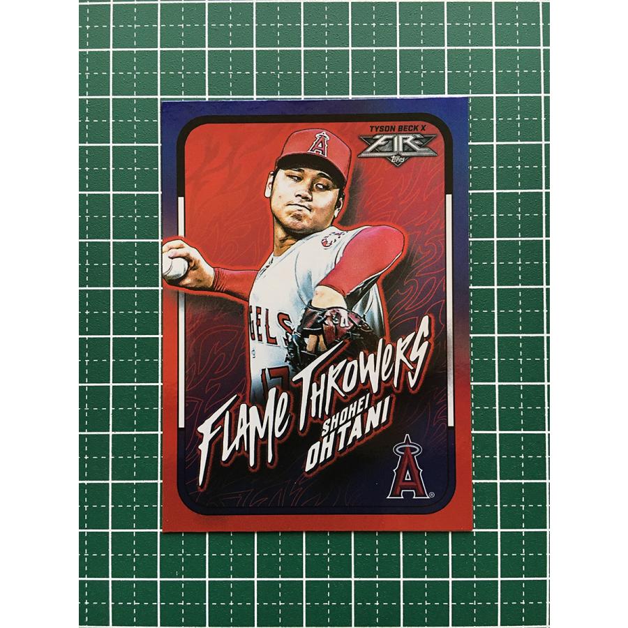 ★TOPPS MLB 2022 FIRE #FT-8 大谷翔平／SHOHEI OHTANI[LOS ANGELES ANGELS]インサート ...