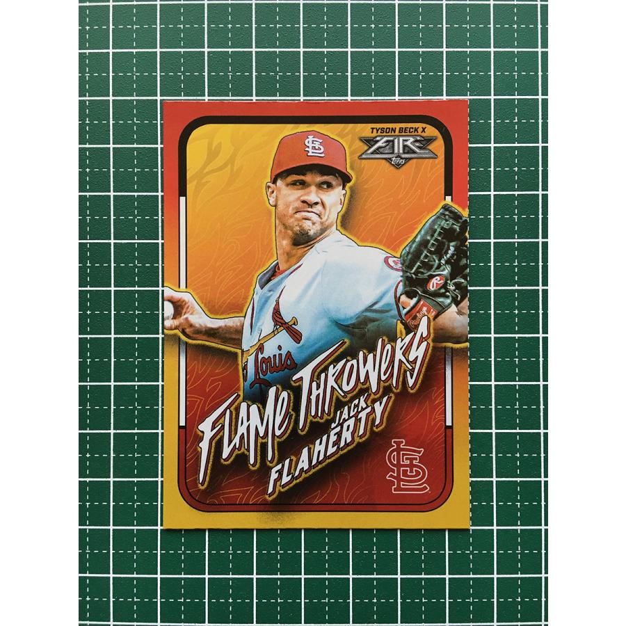 ★TOPPS MLB 2022 FIRE #FT-10 JACK FLAHERTY[ST. LOUIS CARDINALS]インサートカード ...