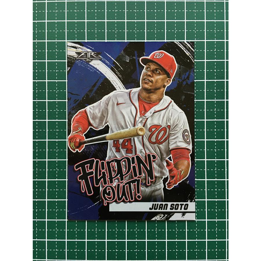 ★TOPPS MLB 2022 FIRE #FO-8 JUAN SOTO[WASHINGTON NATIONALS]インサートカード ...